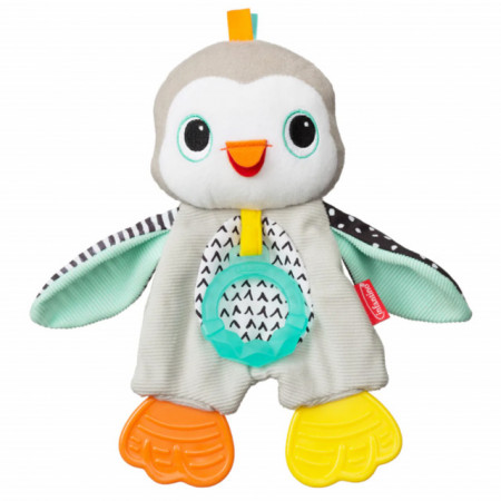 Infantino Plišana igračka sa glodalicom Pingvin