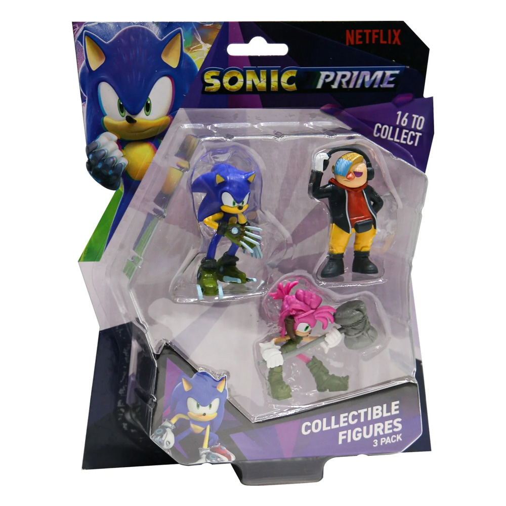 Sonic Prime - 3 Figures Pack (6.5 cm)