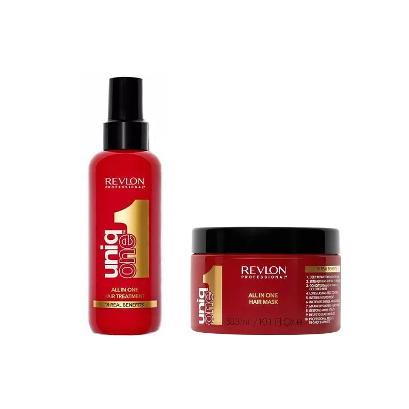 Uniq One Mask + Hair Treatment Combo Pack (300ml+150ml)