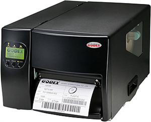 GODEX EZ-6300 Plus , industrijski termal-transfer/termal direkt štampač za etikete/nalepnice u rolni