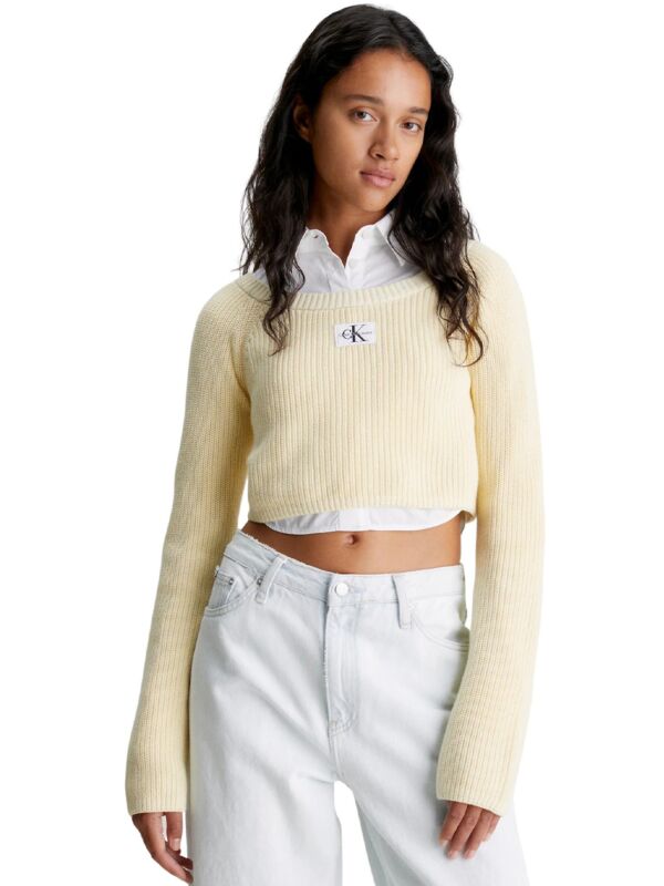 Calvin Klein - Ženski crop fit džemper