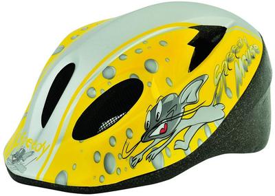 KACIGA POLISPORT DECJA SPEEDY MOUSE yellow-silver