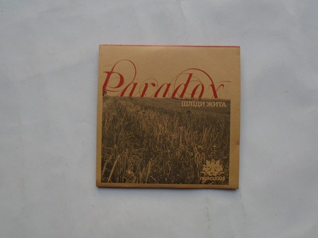 Paradox, Šlidi žita, ruske slovo, mak cd, rusinska muzi