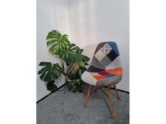 NOVA PALERMO patchwork dekorativna stolica