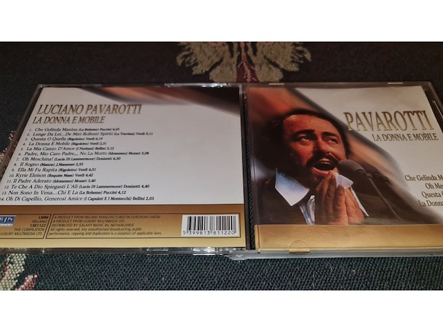 Luciano Pavarotti - La donna e mobile , ORIGINAL