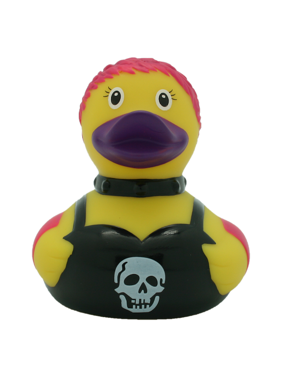 Punk female duck – design by LILA