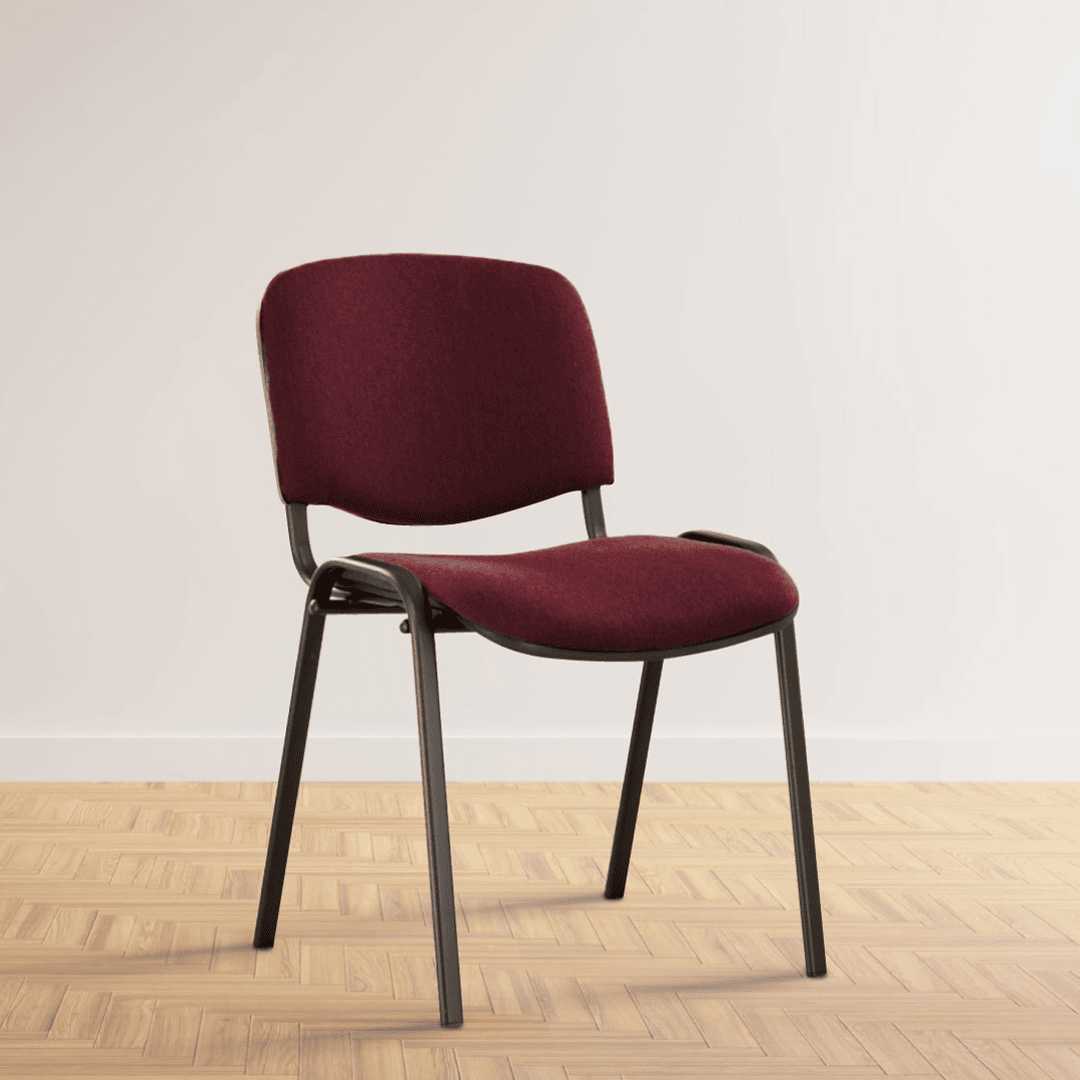 Konferencijska stolica ISO black Bordo