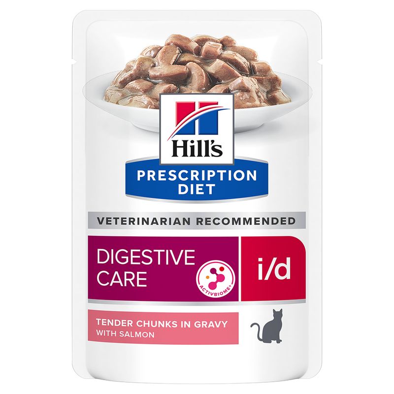 Hill's Prescription Diet Feline I/D Digestive Care Losos 85 g