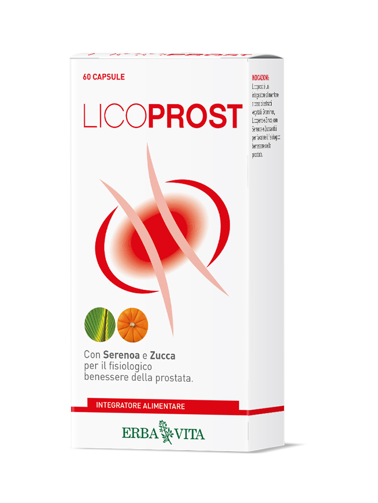 Licoprost od 500 mg, Erba Vita, 60 kapsula