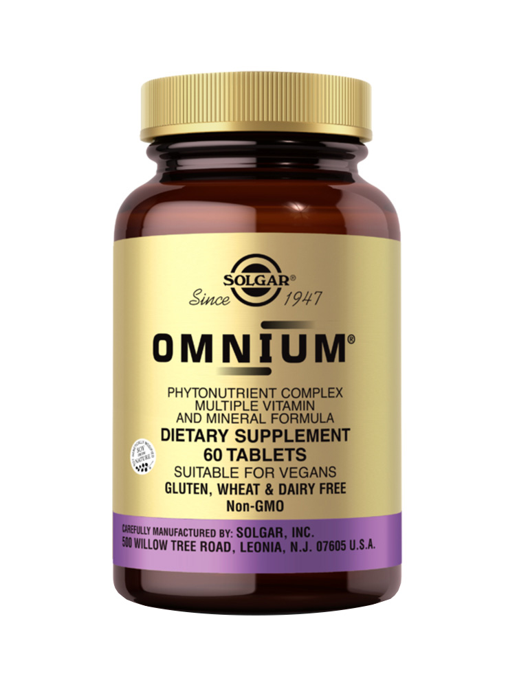 Omnium multi formula, Solgar, 30 kapsula