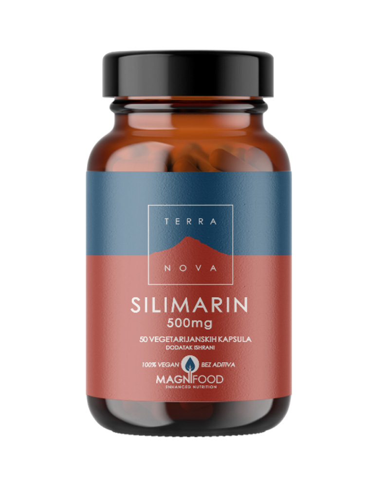 Silimarin 500 mg, Terranova, 50 kapsula