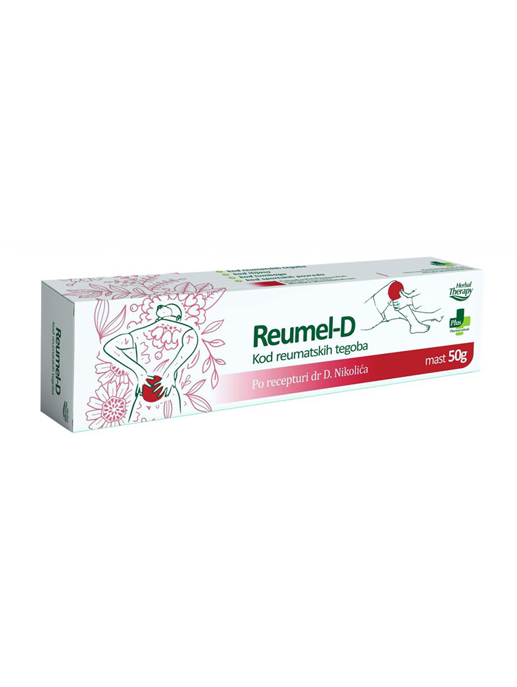 Reumel-D mast kod reumatskih tegoba, Plus Pharmaceuticals, 50 g