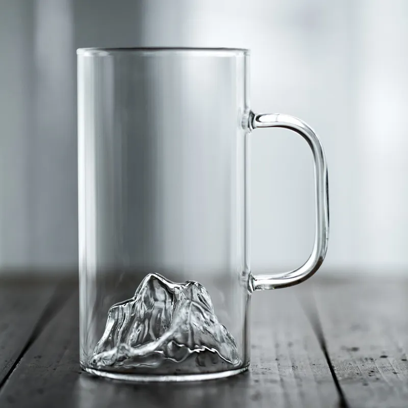 "Alpine" - High-grade Borosilicate Heat-Resistant Glass Tea Mug