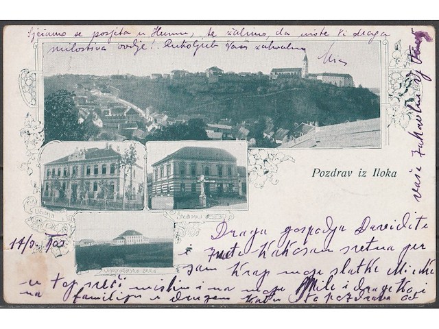 Hrvatska - Ilok - Vinogradarska skola 1903