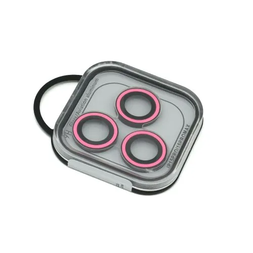 Folija za zastitu kamere GLASS LUXO za iPhone 15 Pro (6.1)/15 Pro Max (6.7) roze (MS)