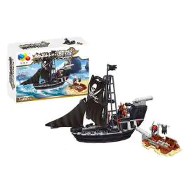Igračka kocke piratski brod