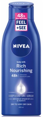 MLEKO ZA TELO NIVEA 400ML
MLEKO ZA TELO NIVEA 400ML