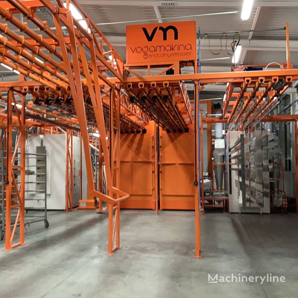 Nova Vogamakina Automatic powder coating plant oprema za plastifikaciju metala