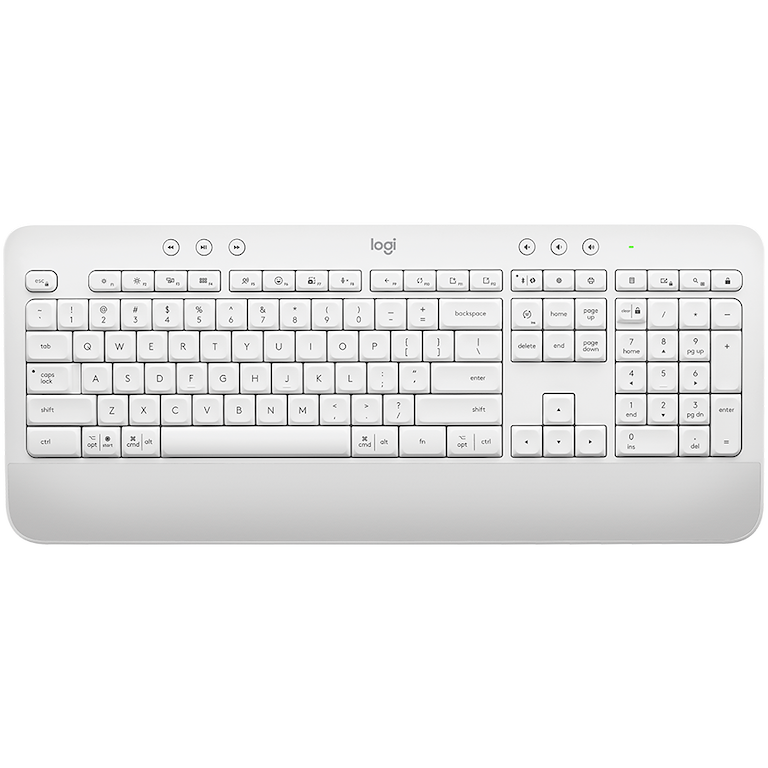 LOGITECH K650 SIGNATURE Bluetooth keyboard - OFF WHITE - US INT'LID EK000577405