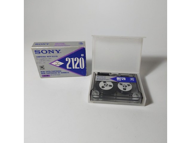 Sony mini data cartridge 120 MB 2120 QD