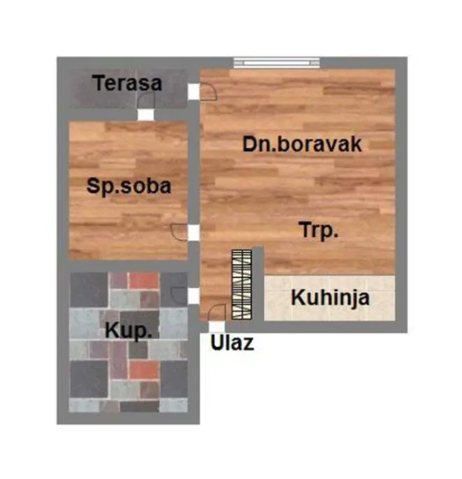 Prodaja, stan, 44m2, Lipov gaj, Novi Sad, Novi Sad