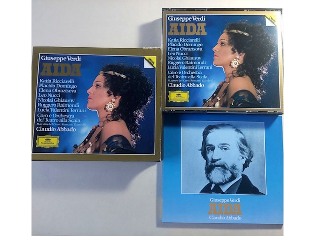 Verdi, Katia Ricciarelli, Placido Domingo - Aida (3xCD)