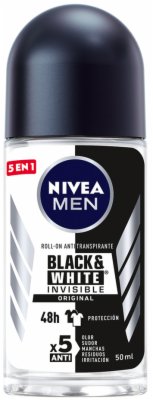 DEO ROLL-ON MEN BLACK&WHITE NIVEA 50ML
DEO ROLL-ON MEN BLACK&WHITE NIVEA 50ML