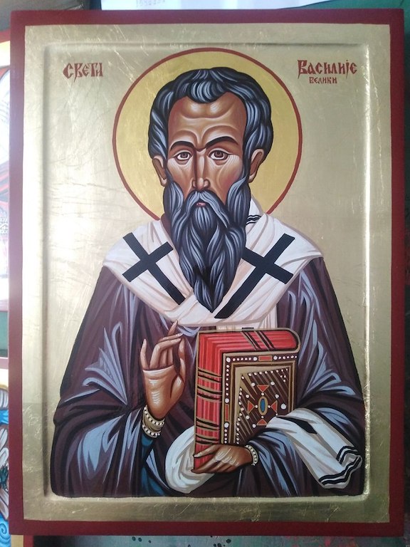 Ikona- Sveti Vasilije Veliki, dimenzije 40x30cm