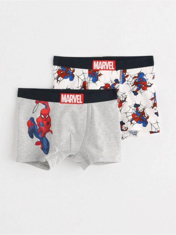 Gaćice – 2-pack Boxer shorts with Spider-Man