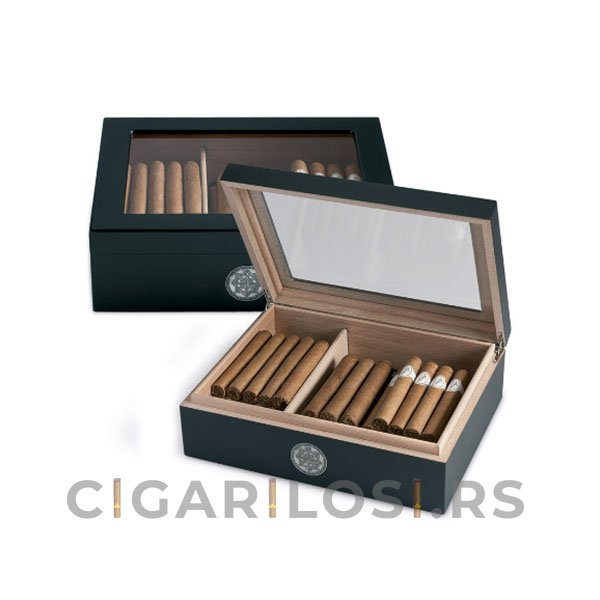 Humidor za Čuvanje 25 Cigara – Egoist Black