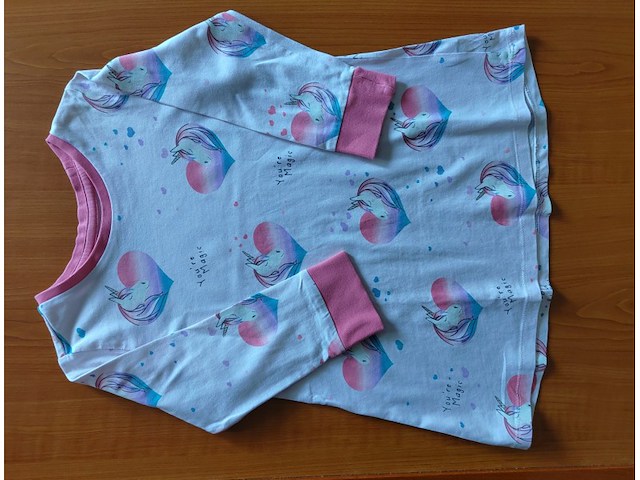 104 - C&;;A pidžama spavacica roza jednorog