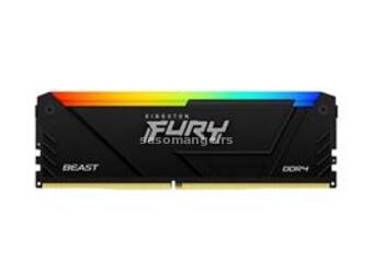 DIMM DDR4 16GB (2x8GB kit) 3600MT/s KF436C17BB2AK2/16 Fury Beast RGB Black