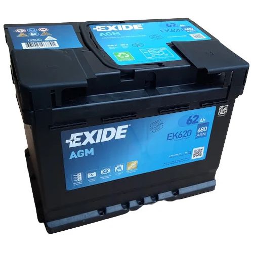 Akumulator EXIDE AGM 12V 62Ah Start&Stop