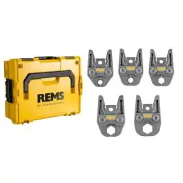 REMS 571161 Set klešta za presovanje M 15-18-22-28-35 + L-boxx