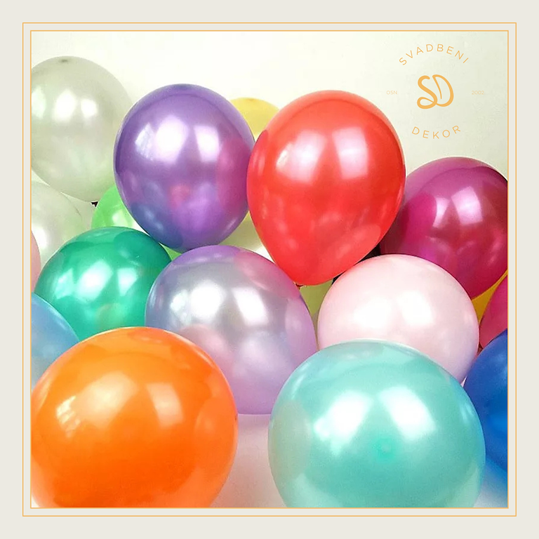 Dekorativni baloni 8 kom S298