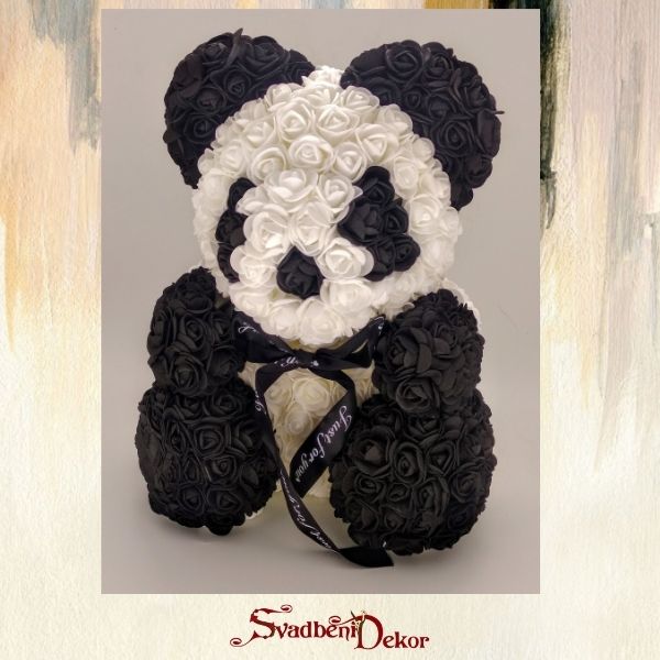 Panda od ružica S310