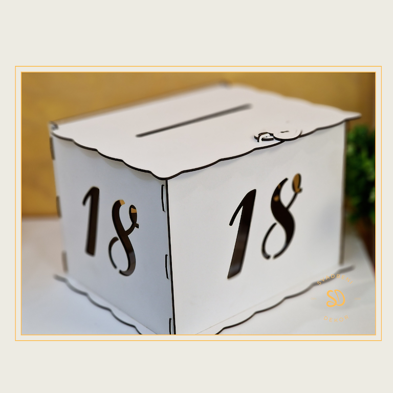 Dekorativna kutija za rodjendan S274-KOCKA 18