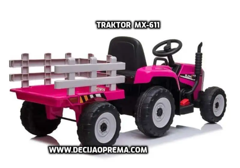 Traktor MX-611 na akumulator 12V Rozi