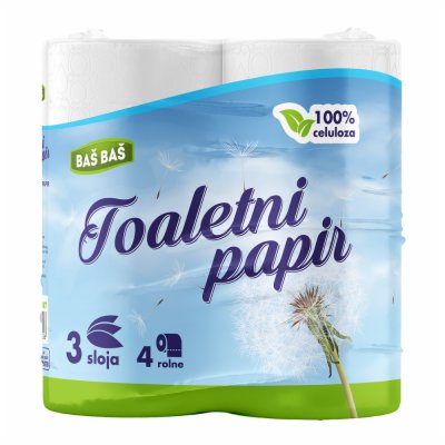 TOALETNI PAPIR 3SL BAS BAS 4/1
TOALETNI PAPIR 3SL BAS BAS 4/1