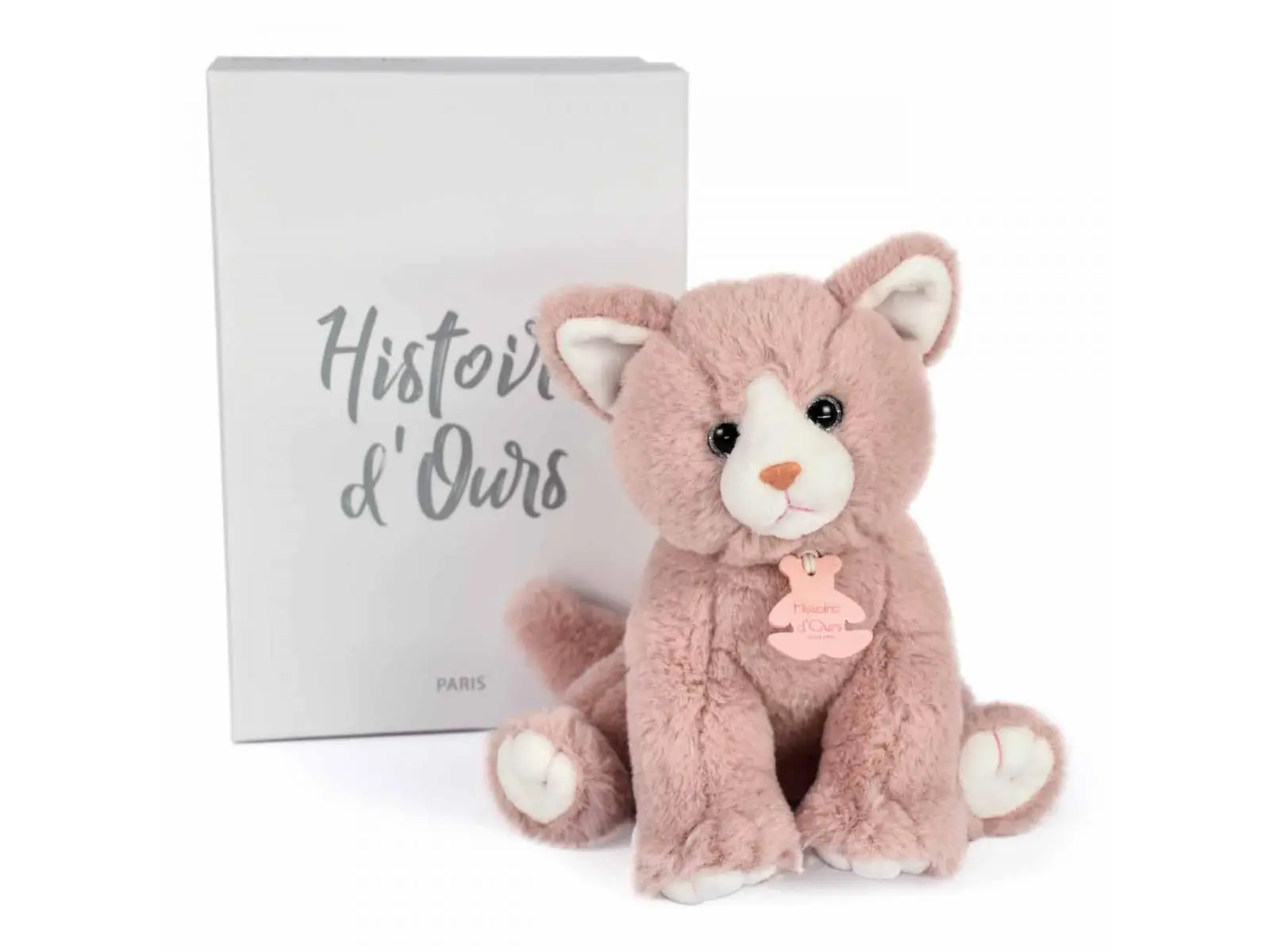 HISTOIRE D'OURS Plišana igračka Maca 18cm roze