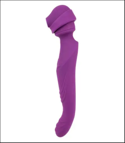 Swirl Dupli vibrator, 10 funkcija, Ljubičasti