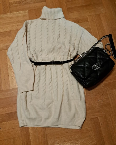 Krem haljina