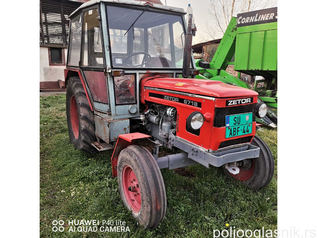 Traktor Zetor 6718 (može zamena berač ili traktor)