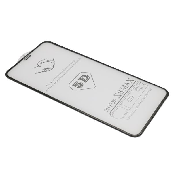 Folija za zaštitu ekrana Glass 5D za Iphone XS Max/11 Pro Max, crna