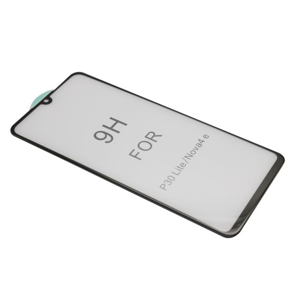 Folija za zaštitu ekrana Glass 5D za Huawei P30 Lite, crna