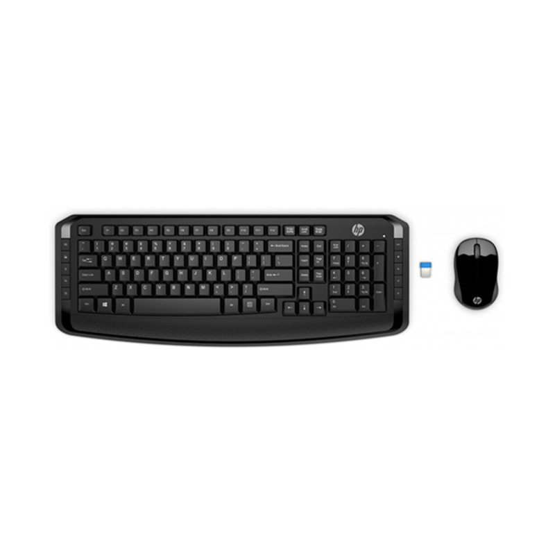 Tastatura+miš HP 300 bežični set/ US/3ML04AA#BED/crna
