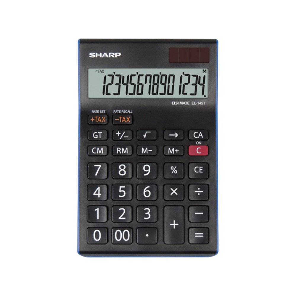 Kalkulator Sharp EL-145T-BL