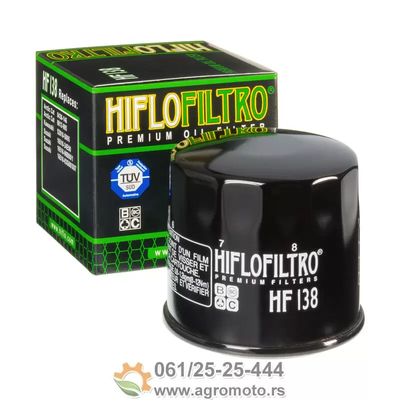 Filter ulja HF138 HifloFiltro