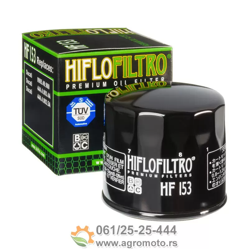 Filter ulja HF153 HifloFiltro