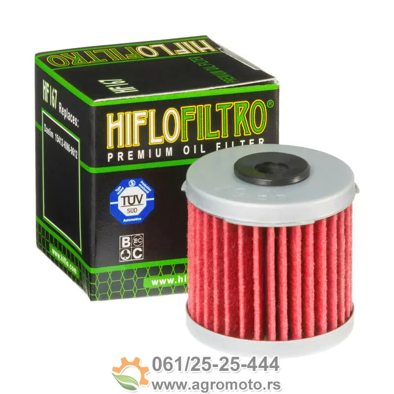Filter ulja HF167 HifloFiltro